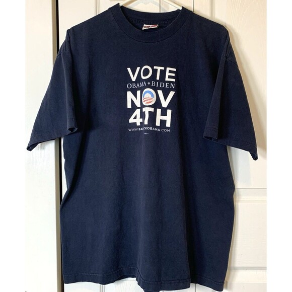 Bayside | Shirts | Bayside Vote Obama Biden Nov 4th 208 Mens Size Xl ...